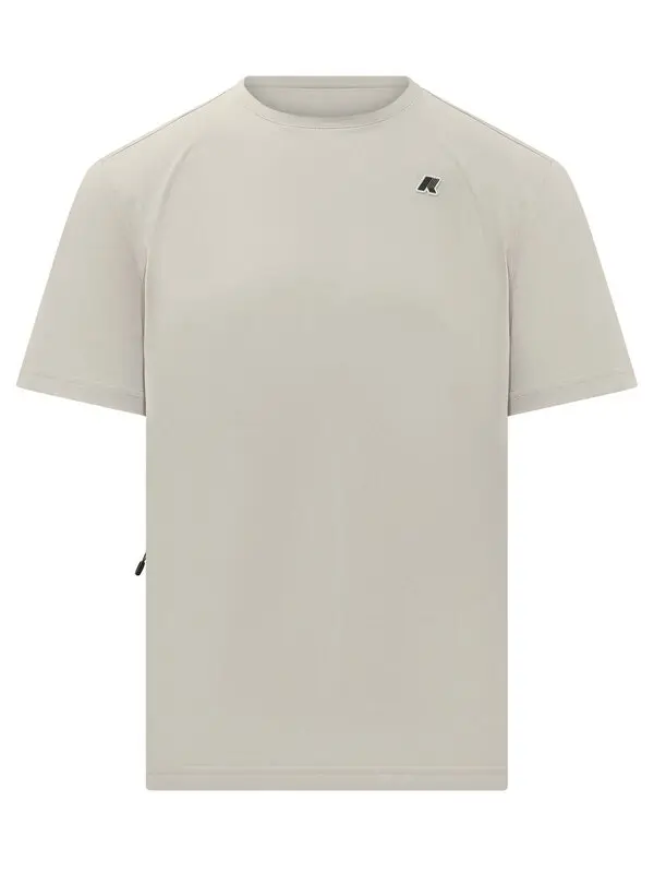 K-WAY Logo Applied T-shirt