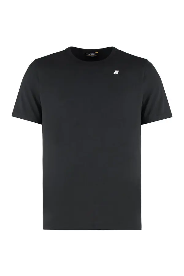 K-WAY Cotton Crew-neck T-shirt For