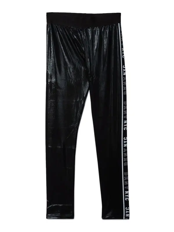 Dkny Teen Mini Leggings With Bold Print