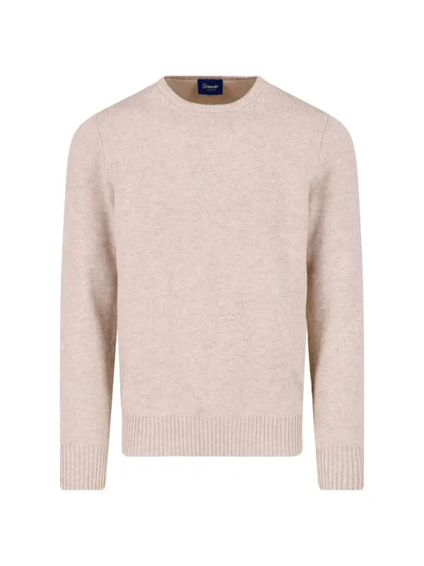 DRUMOHR Cashmere Crewneck Sweater - Beige