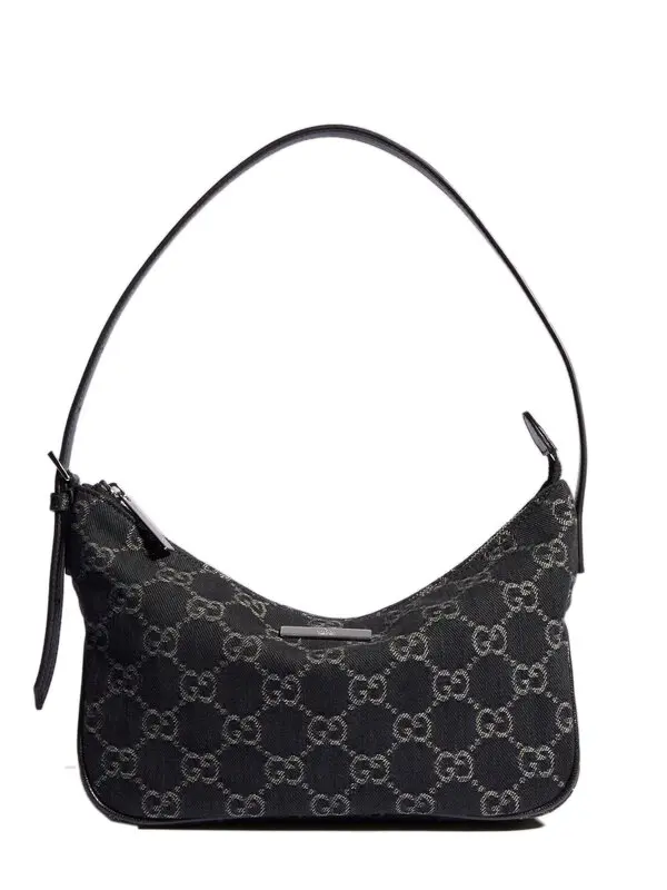Gucci Gg Denim Shoulder Bag 14 Cm X 22 Cm X 5.5 Cm