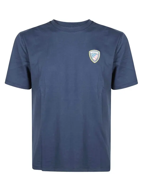 BLAUER. Essential T-shirt - Bianco