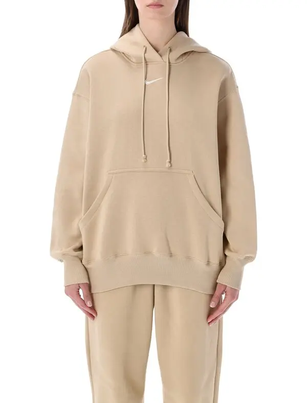 Nike Oversized Hoodie For Everyday Comfort - Linen