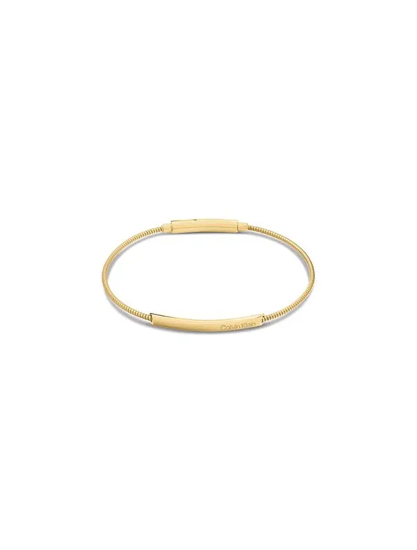 Calvin Klein Smooth Cord Bracelet - Gold