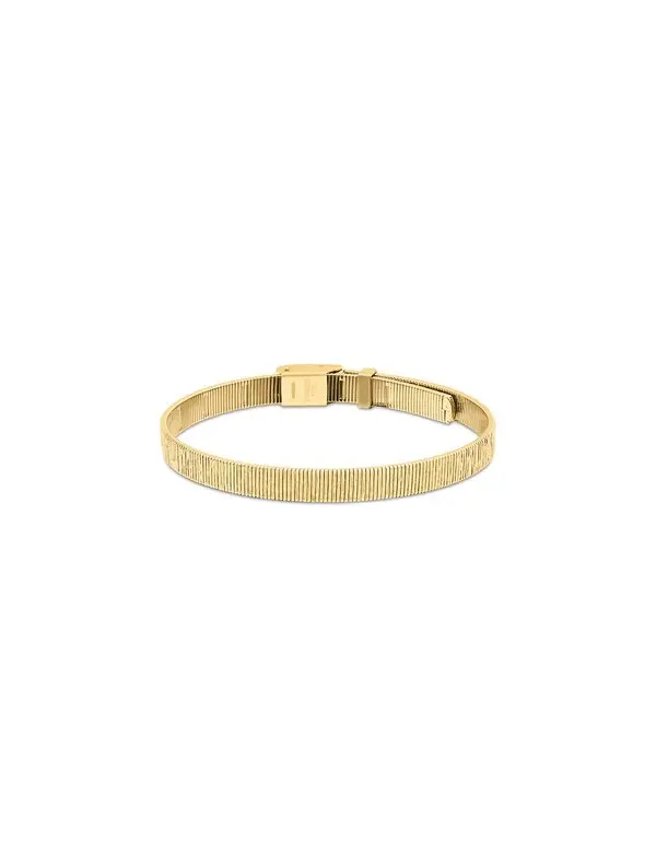 Calvin Klein Textured Linear Bracelet - Gold