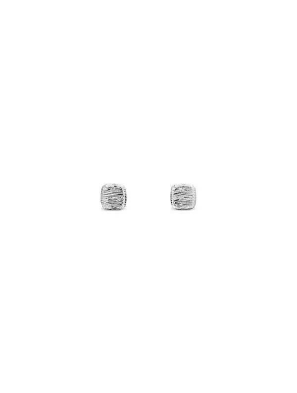 Calvin Klein Textured Linear Earrings - Silver