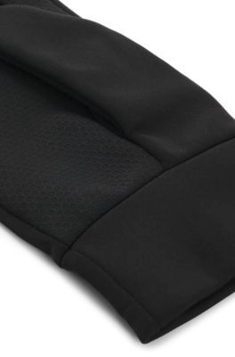 BOSS Touchscreen-friendly Running Gloves With Printed Logos