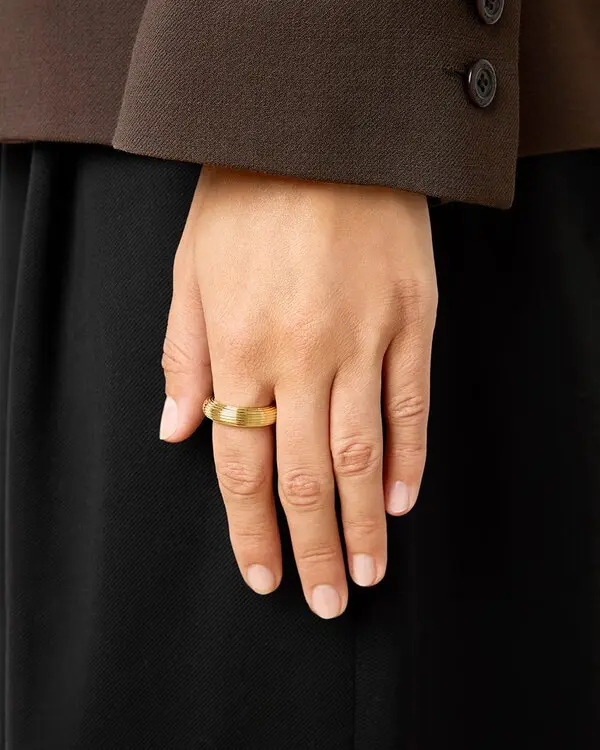 LIÉ STUDIO The Amelia Ring - Gold