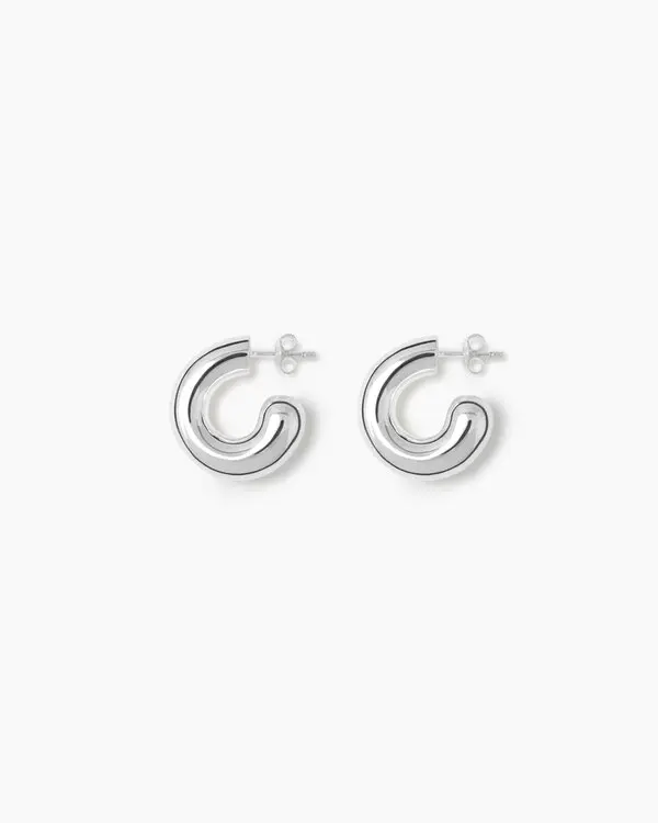LIÉ STUDIO The Rose Earrings - Silver
