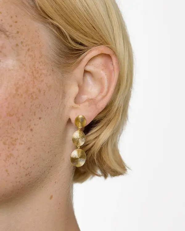LIÉ STUDIO The Ruby Earrings - Gold
