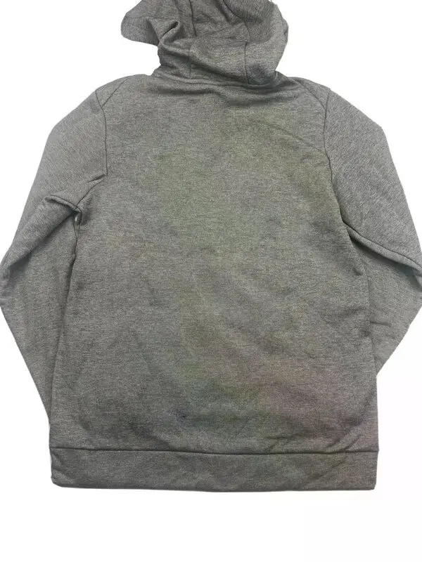 Nike Logo-print Drawstring Hoodie - Grey