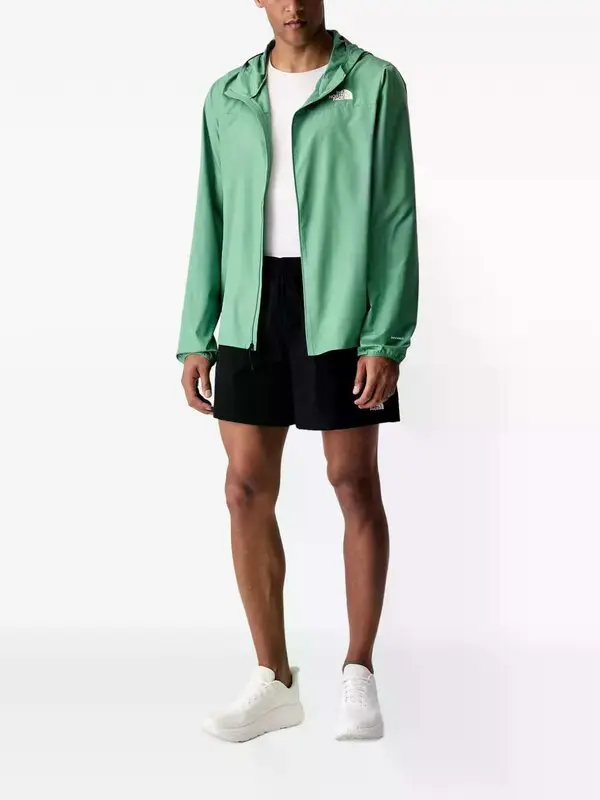 The North Face Fontanales Logo-print Windbreaker Jacket - Green