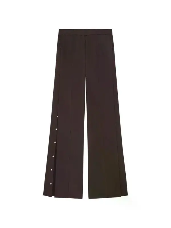 COURREGES Interlock Press-stud Track Pants - Brown