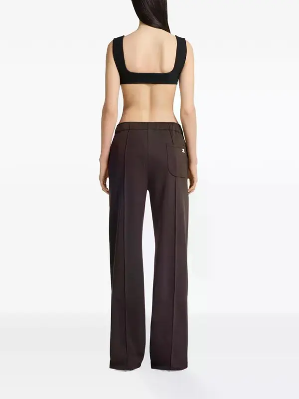 COURREGES Interlock Press-stud Track Pants