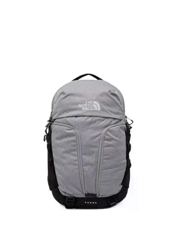 The North Face Surge Logo-embroidered Backpack - Grey