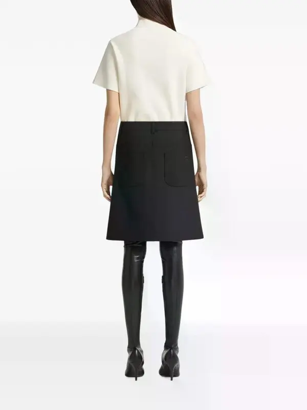 COURREGES Milano-knit High-neck Sweater