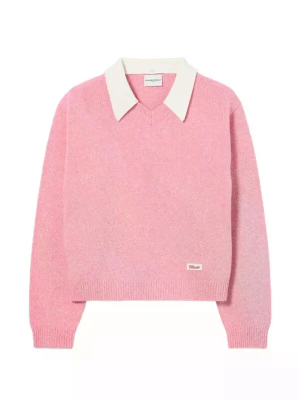 Claudie Pierlot Detachable Collar Knit Jumper