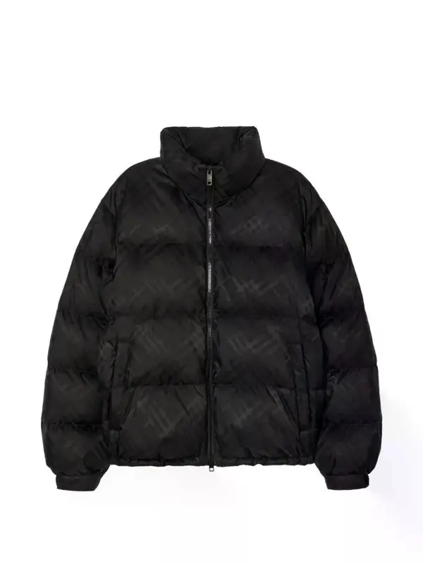 Burberry Check Nylon Highlands Puffer Jacket