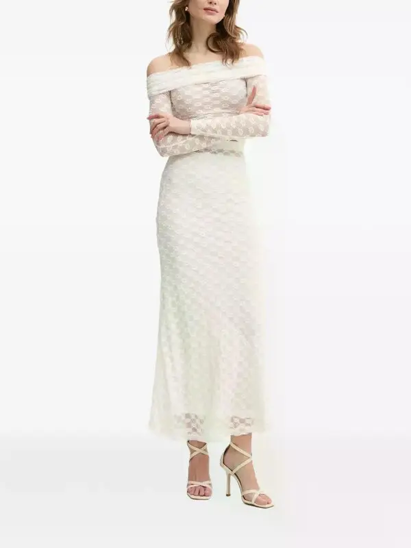Bardot Adoni Off-shoulder Top - Neutrals