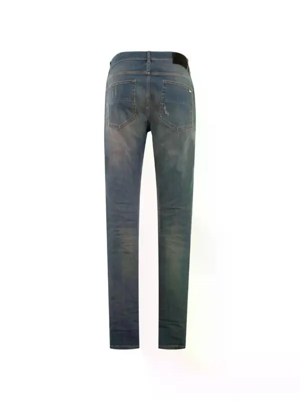 Amiri Distressed Panelled Jeans