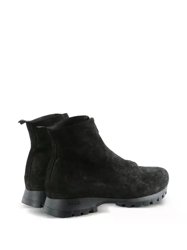 Guidi Front-zip Suede Boots