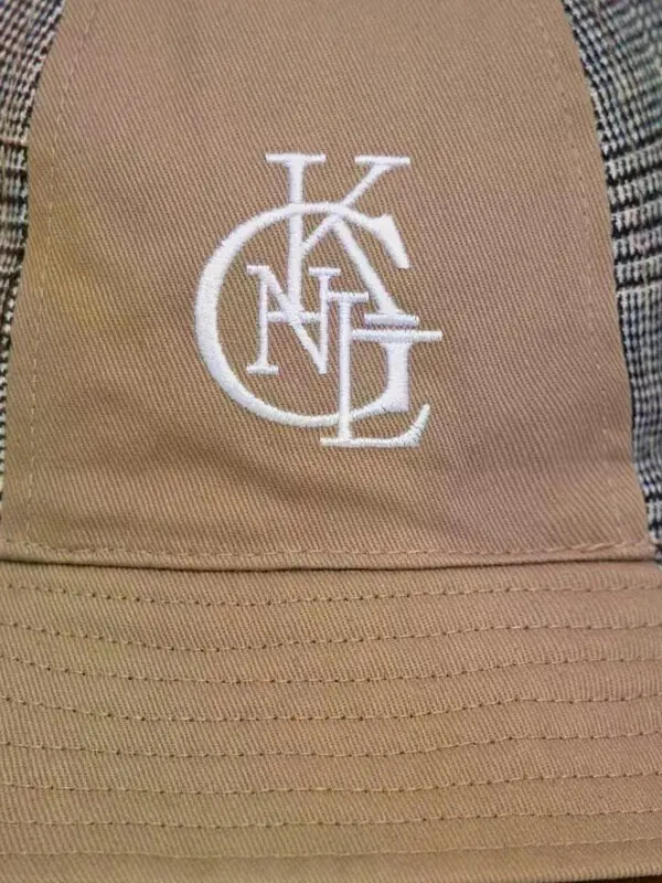 KANGOL Checked Panel Bucket Hat