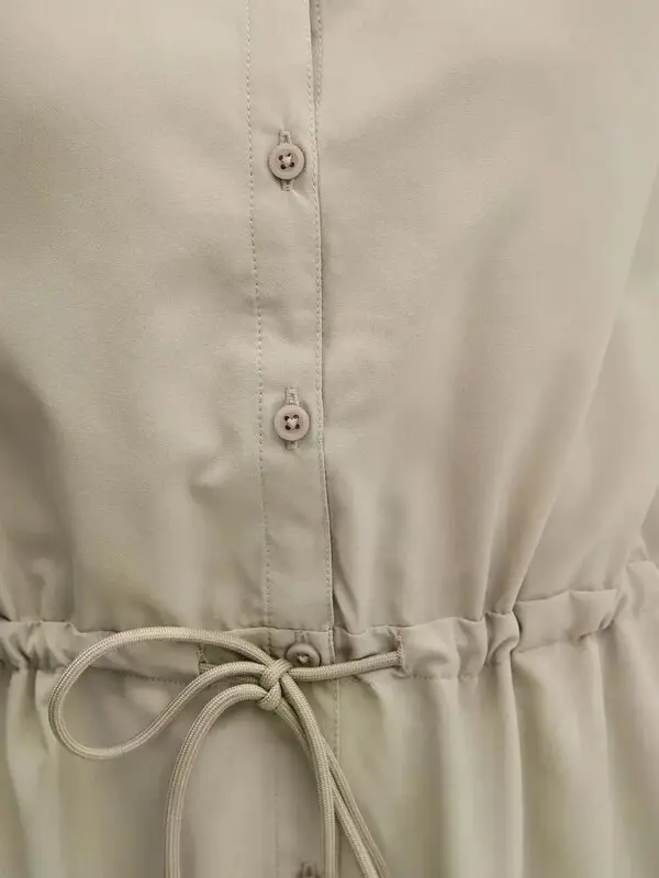 JACK WOLFSKIN Waimea Button Drawstring Short Dress