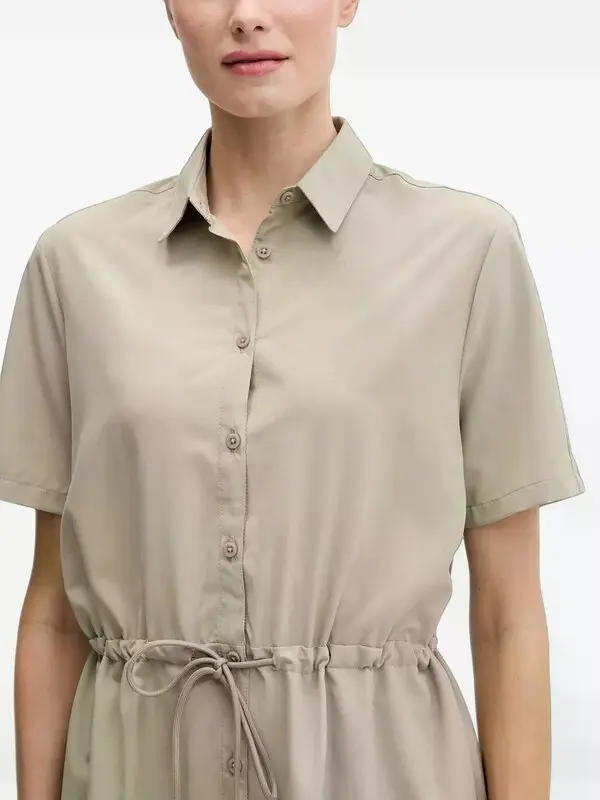 JACK WOLFSKIN Waimea Button Drawstring Short Dress