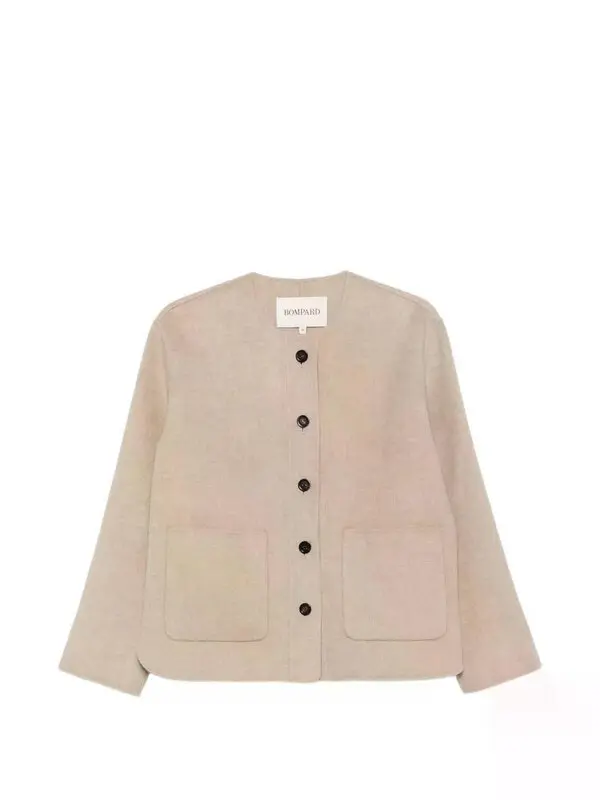 Eric Bompard Collarless Double-sided Jacket