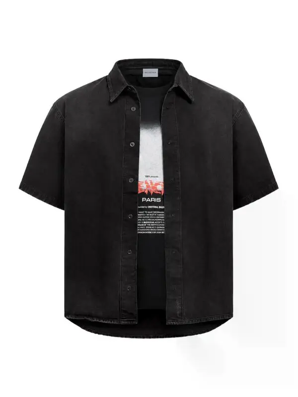 Balenciaga The Door Hybrid Shirt