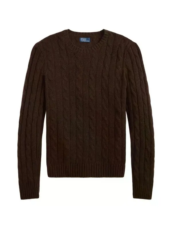 Polo Ralph Lauren Cable-knit Cashmere Sweater - Brown