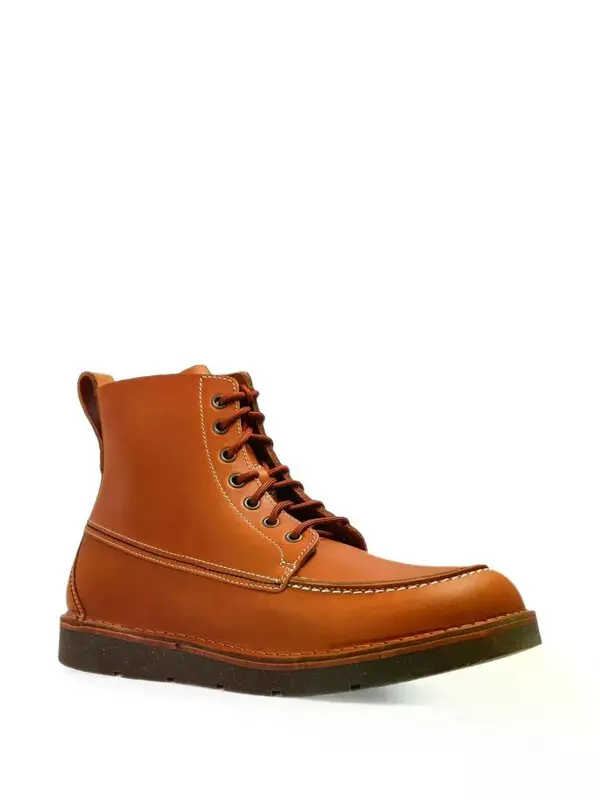 BIRKENSTOCK Birmingham Moc Ankle Boots - Brown