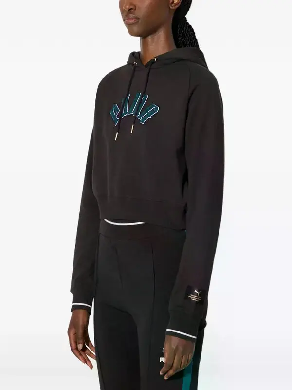 PUMA Logo-appliqué Hoodie