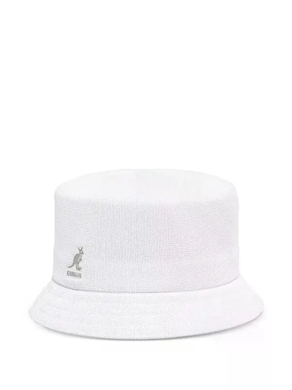 KANGOL Tropic Bin Bucket Hat - White