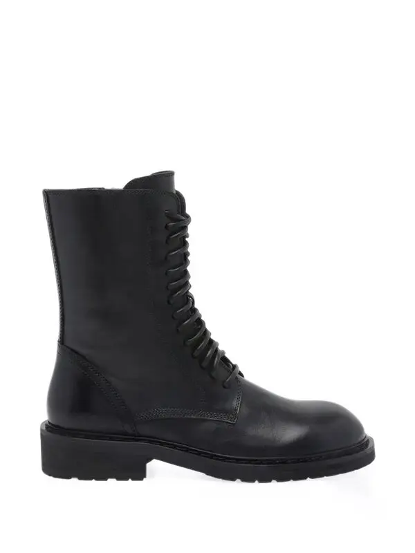 ANN DEMEULEMEESTER Danny Lace-up Ankle Boots
