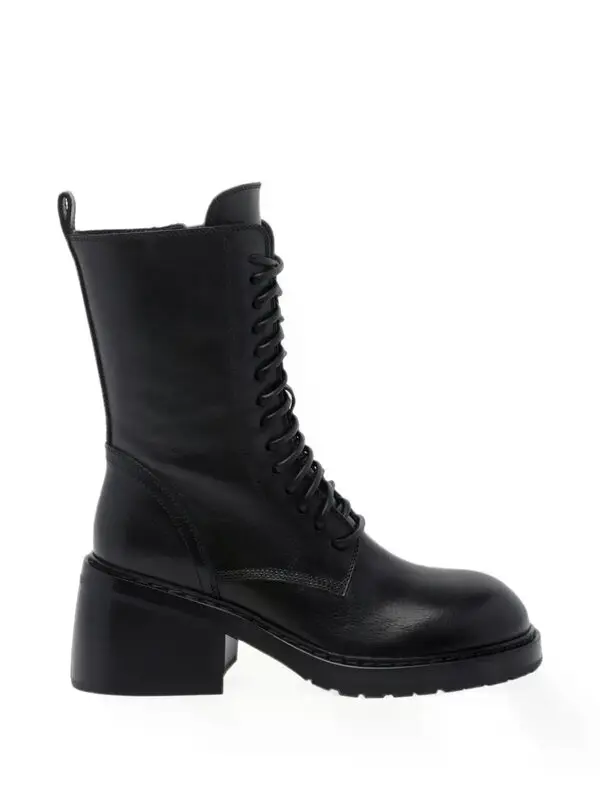 ANN DEMEULEMEESTER Heike Lace-up Ankle Boots