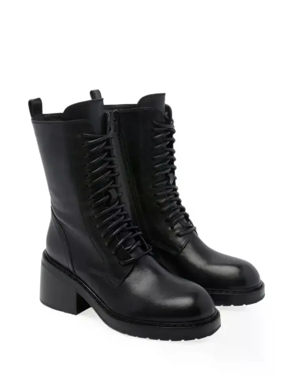 ANN DEMEULEMEESTER Heike Lace-up Ankle Boots