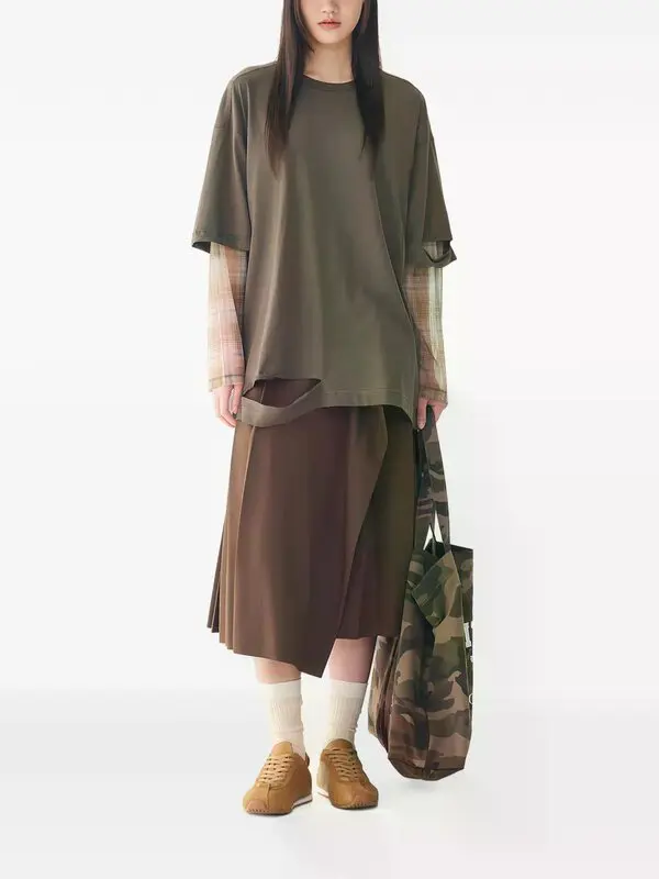 STUDIO TOMBOY Layered Distressed T-shirt
