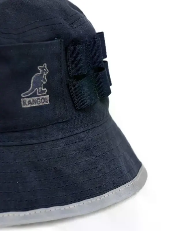 KANGOL Logo Trim Bucket Hat