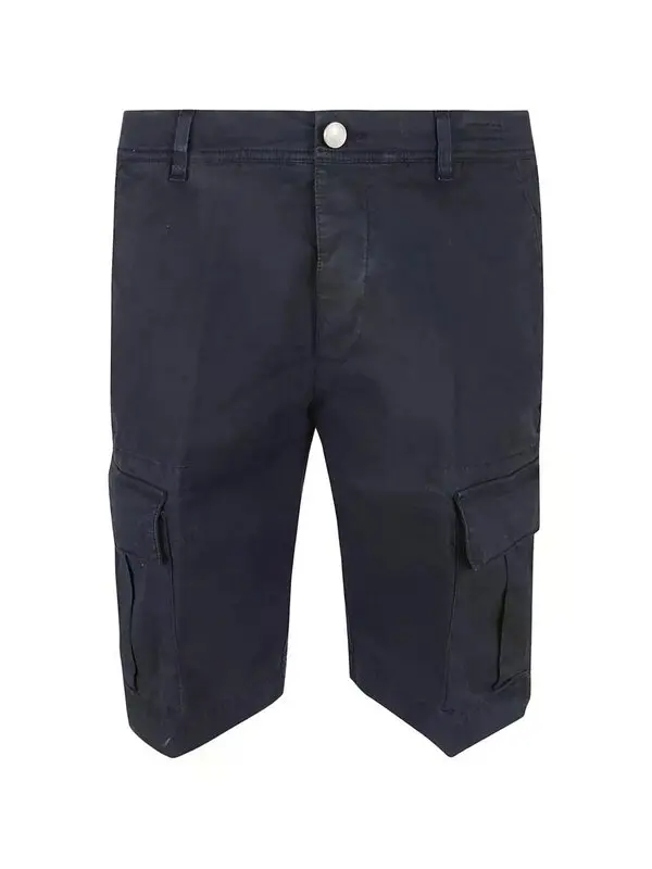 BARBA NAPOLI Buttoned Cargo Shorts