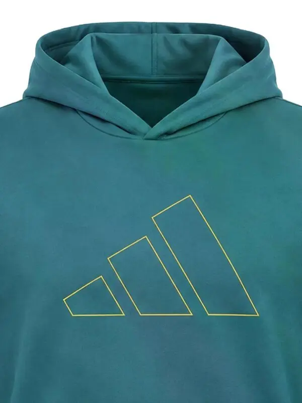 Adidas D4t Logo-print Hoodie - Blue