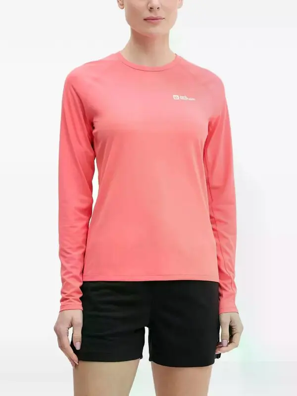 JACK WOLFSKIN Swift Long Sleeve Top - Orange