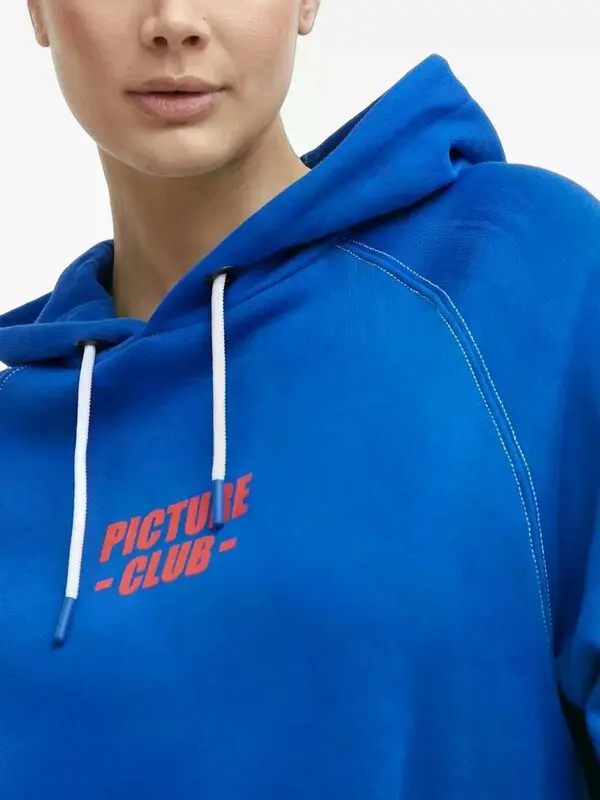 PICTURE ORGANIC CLOTHING Kuray Graphic-print Hoodie With Drawstring Hood