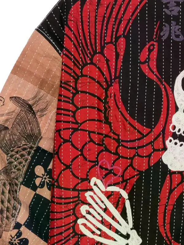 TP WORKS All-over Graphic-print Shirt Jacket