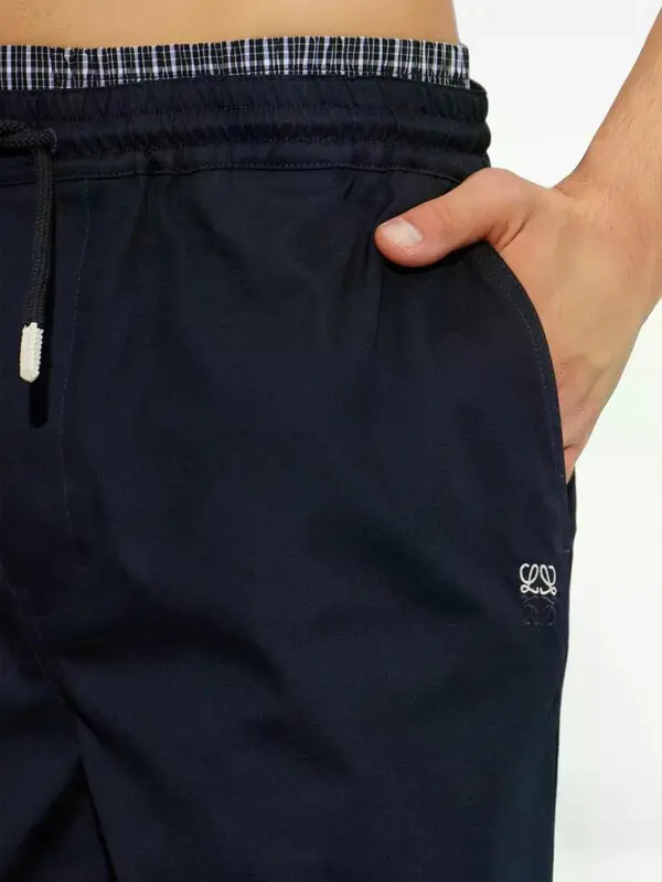 Loewe Embroidered-logo Shorts