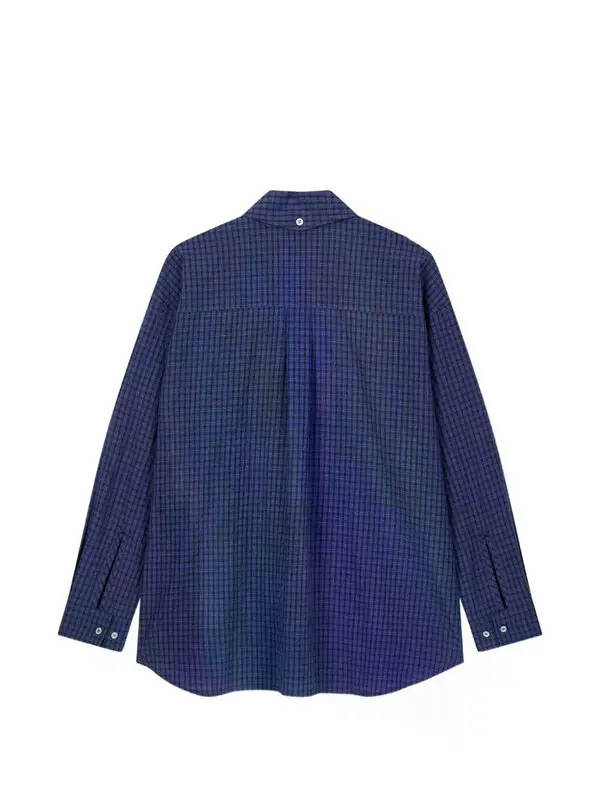 STUDIO TOMBOY Check-pattern Oversized Shirt