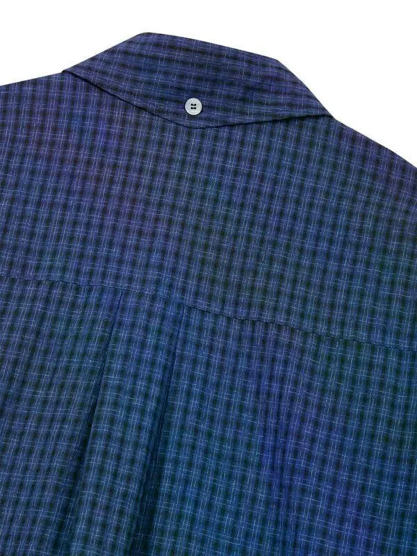 STUDIO TOMBOY Check-pattern Oversized Shirt
