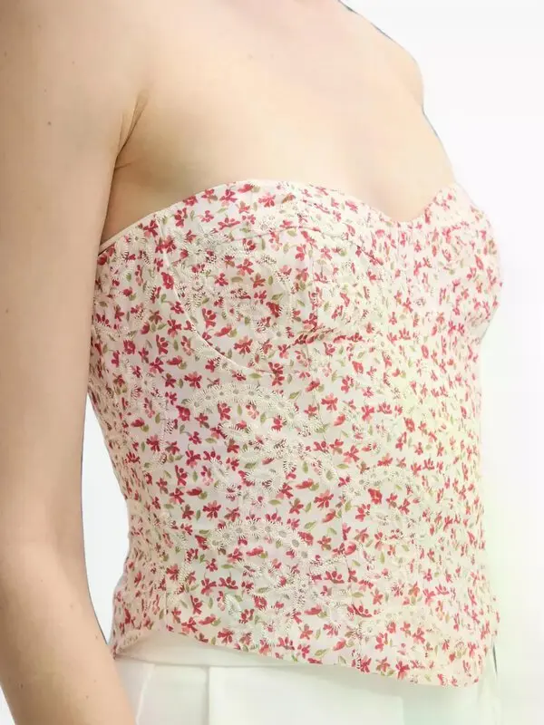 Bardot Estie Embroidered Corset