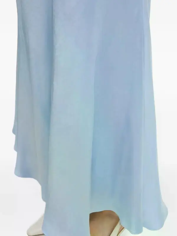 Bardot Satin-finish A-line Maxi Skirt