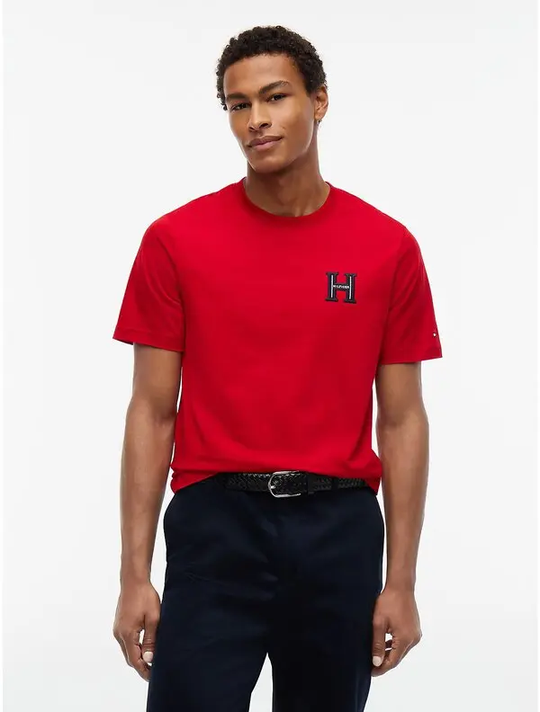 Tommy Hilfiger Embroidered H-logo T-shirt